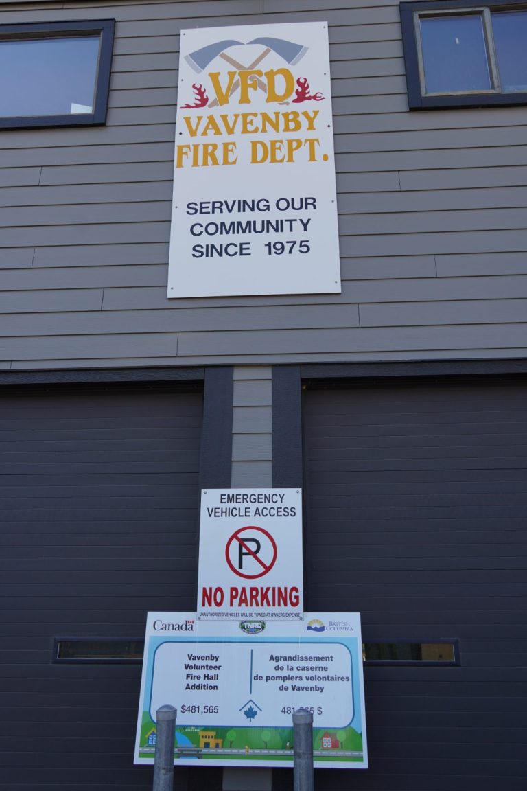 Birch Island Fire Protection - Thompson-Nicola Regional District