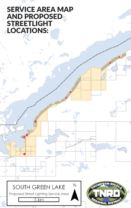 South Green Lake Streetlighting - Thompson-Nicola Regional District