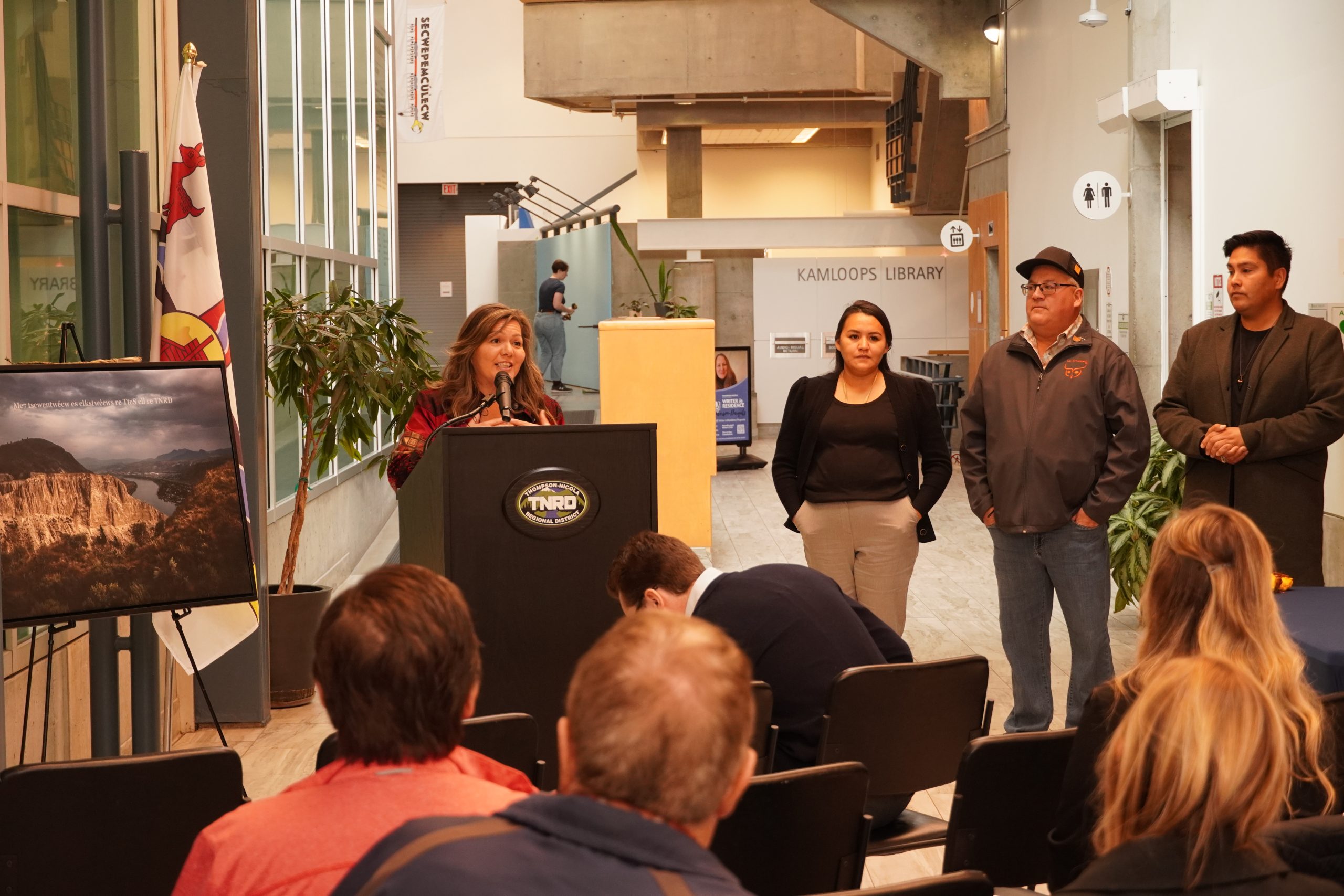 TNRD, Tkemlúps te Secwépemc Raise Flag and Reach New Heights in ...