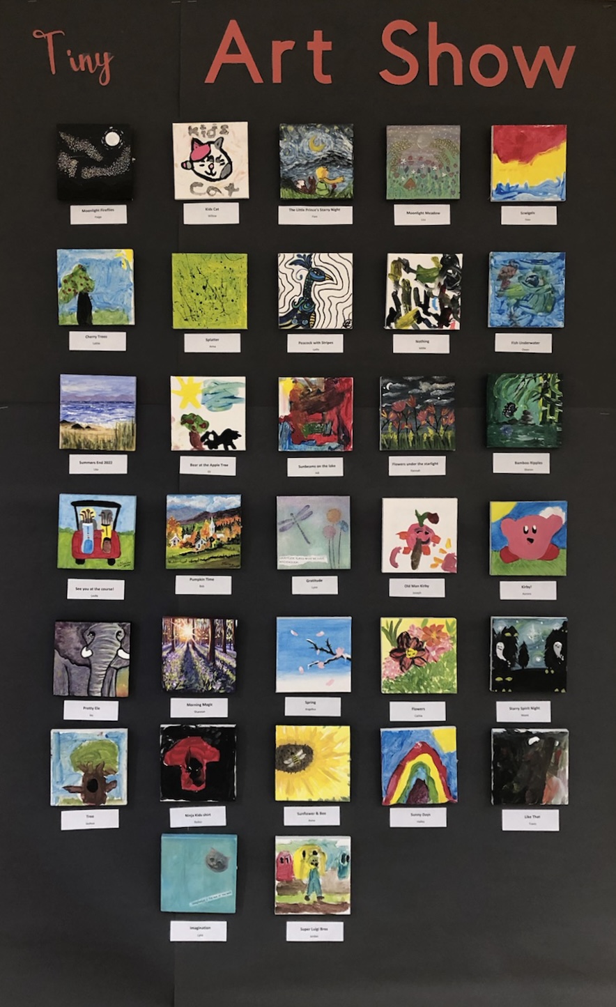 Barriere Tiny Art Show- Vote for Your Favourite! - Thompson-Nicola ...