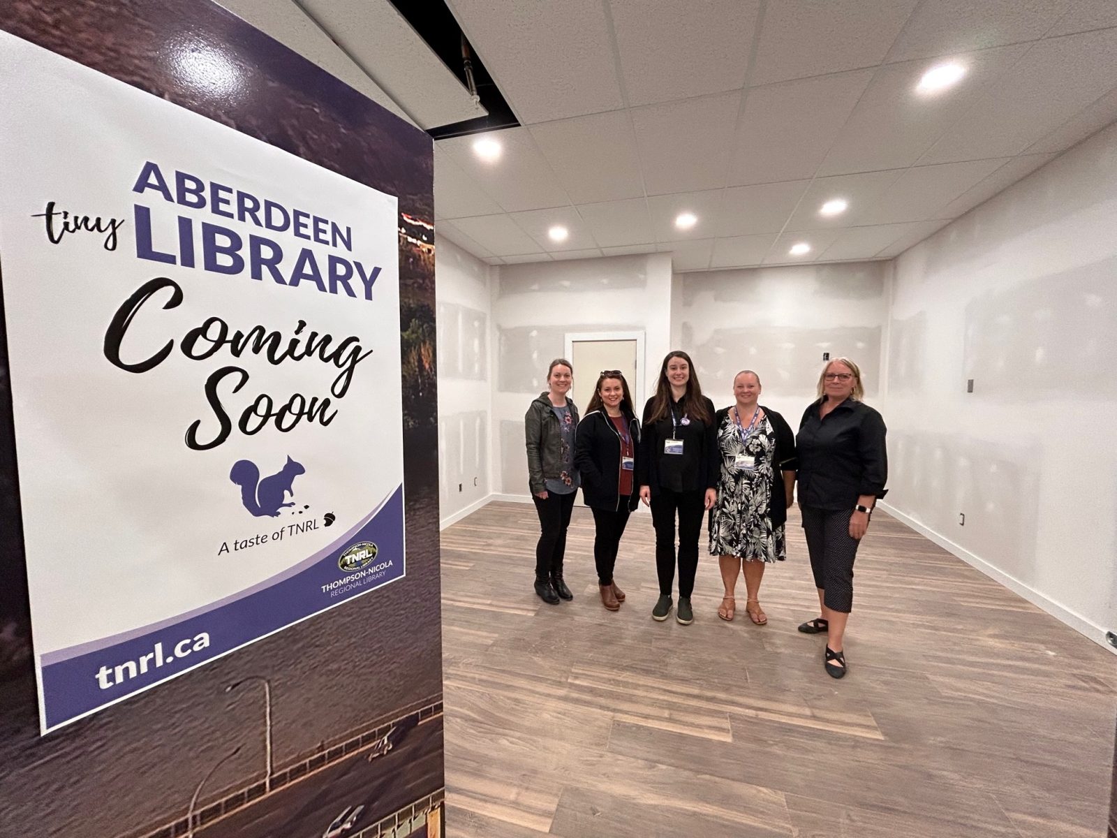 Aberdeen Tiny Library Update #2 - Thompson-Nicola Regional Library