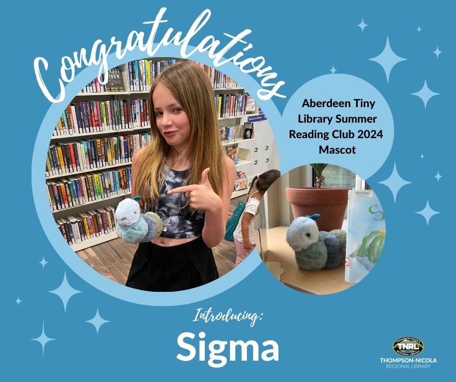 Summer Reading Club Name the Mascot Contest Winners 2024 - Thompson ...
