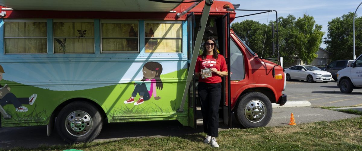 TNRL partners with Bright Red Book Bus - Thompson-Nicola Regional Library