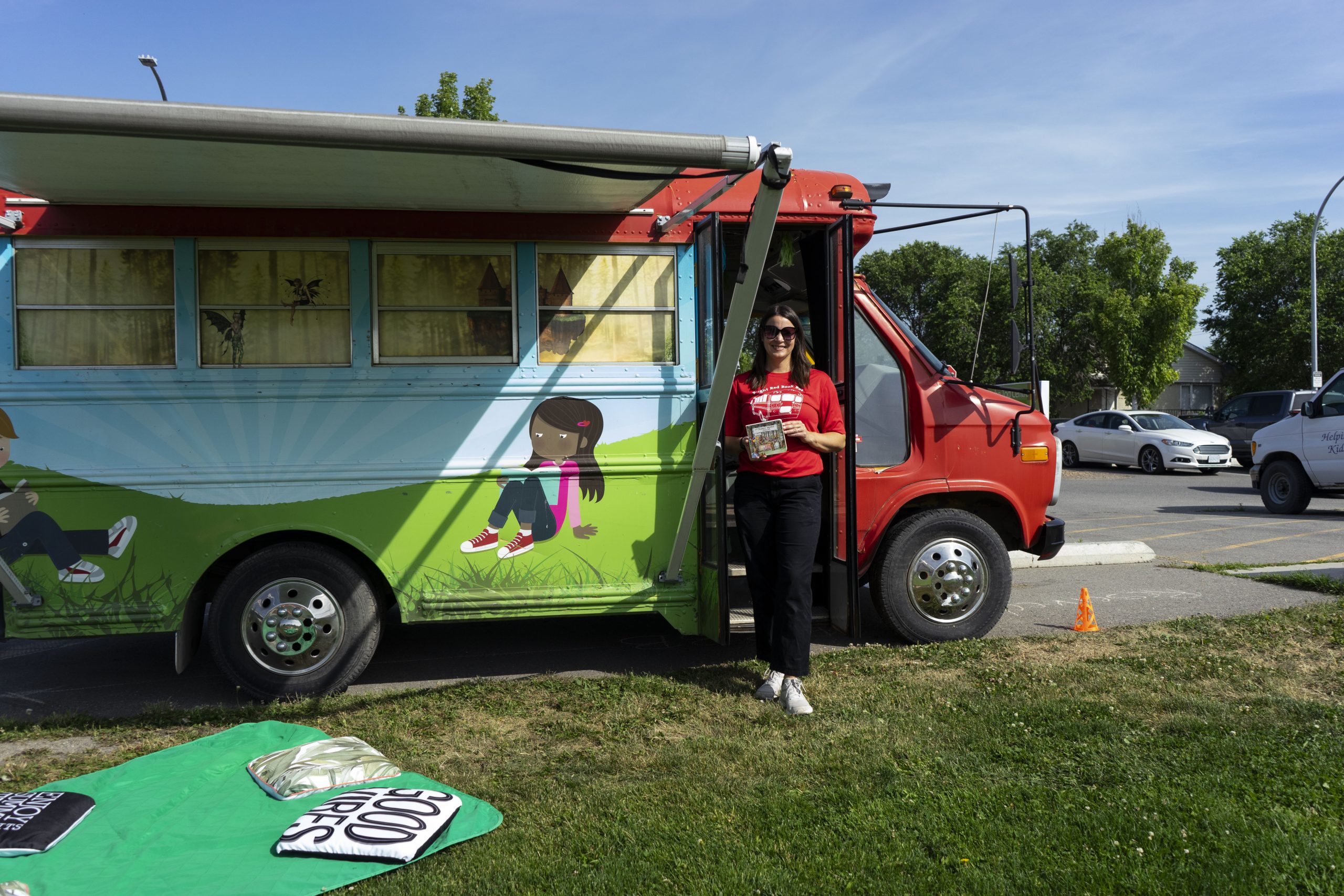 TNRL partners with Bright Red Book Bus - Thompson-Nicola Regional Library